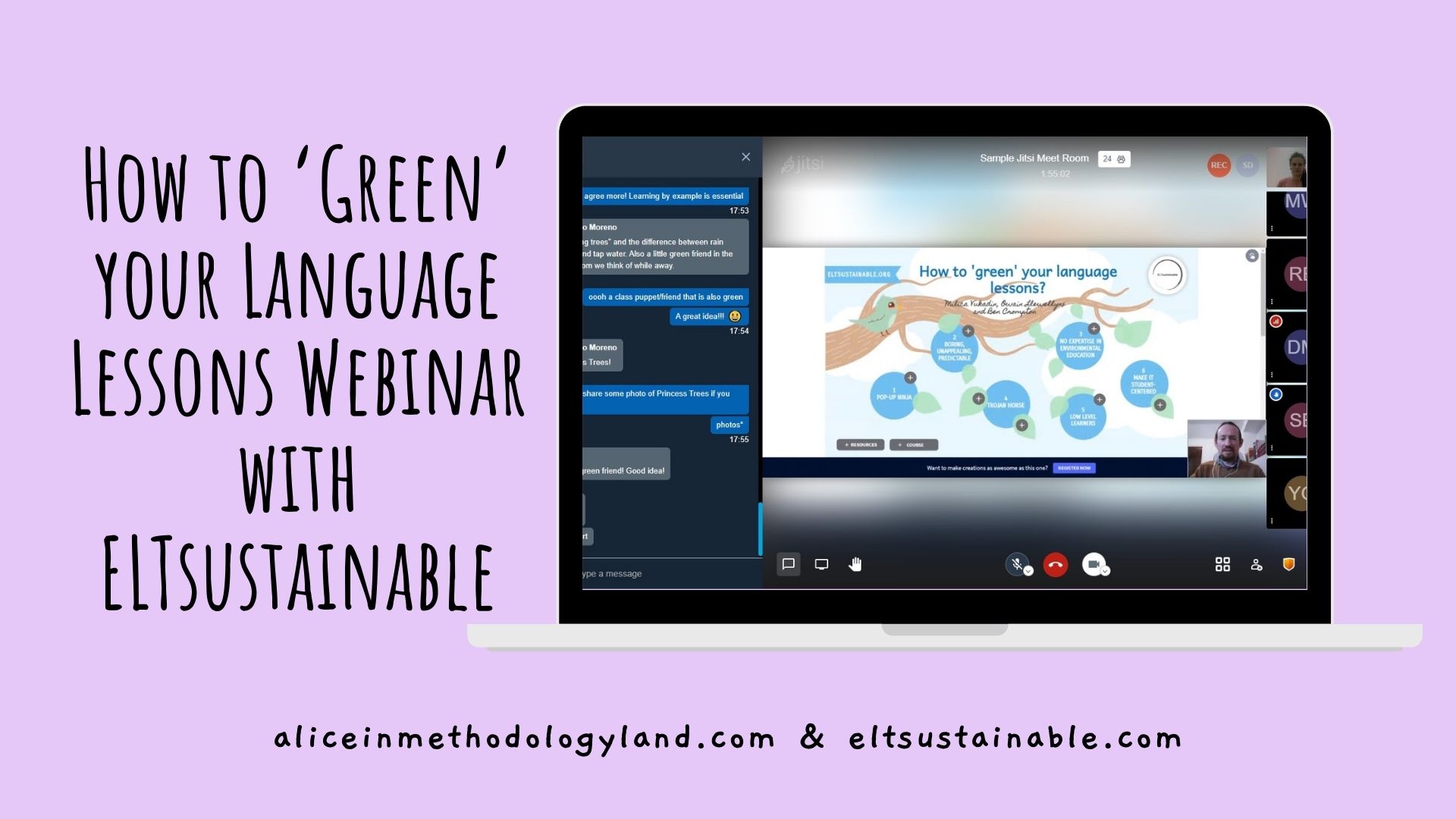 How to ‘Green’ your Language Lessons Webinar with ELTsustainable ...