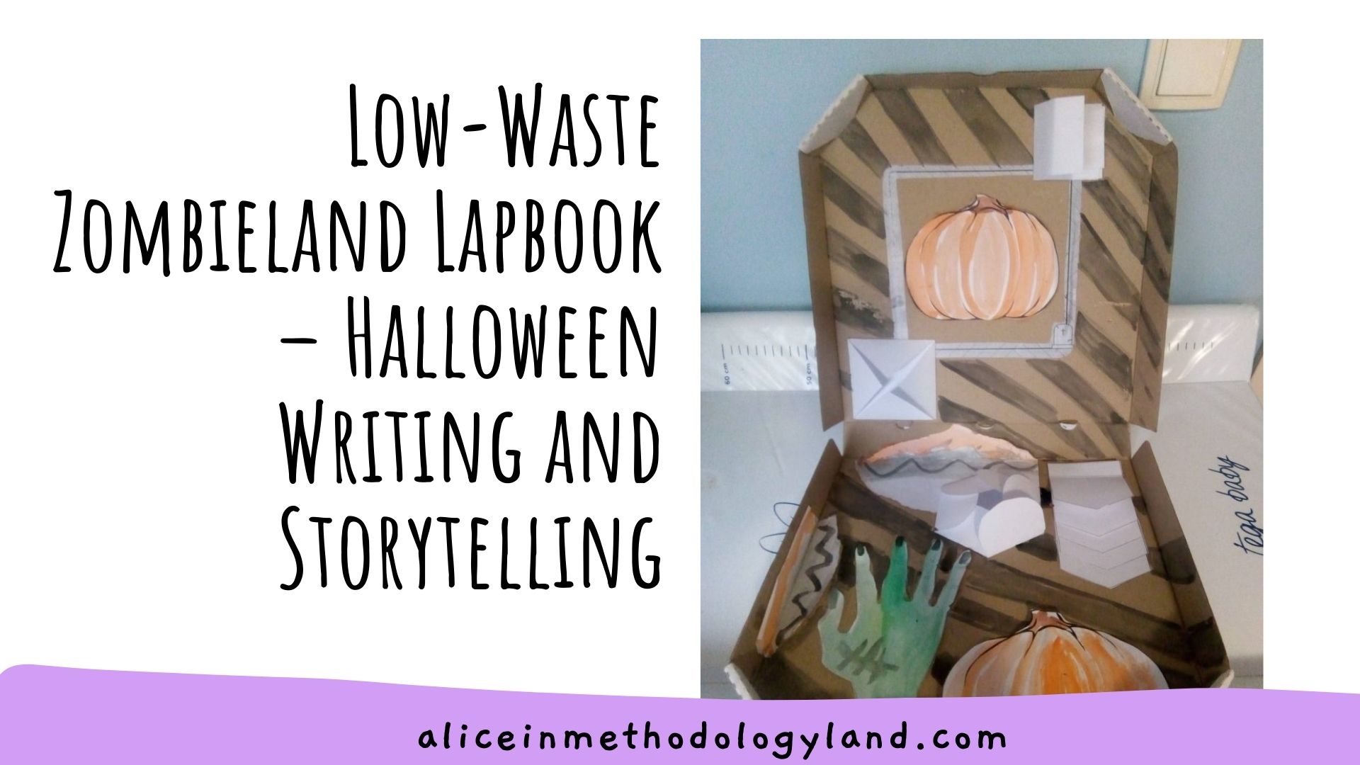 ?Low-Waste Zombieland Lapbook – Halloween Writing and Storytelling ...
